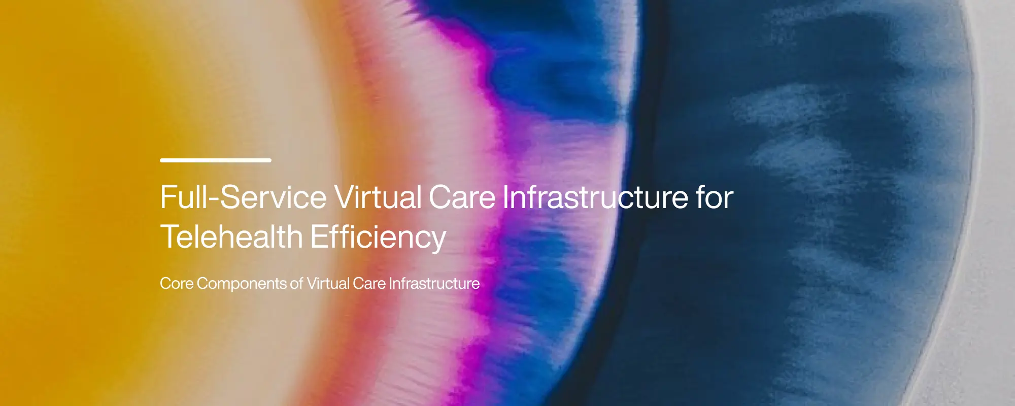 Full-Service Virtual Care Infrastructure for Telehealth Efficiency