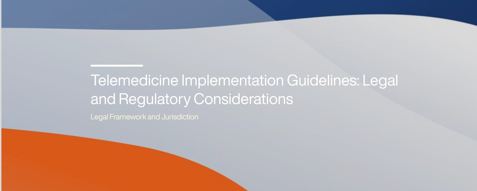 Telemedicine Implementation Guidelines: Legal and Regulatory Considerations